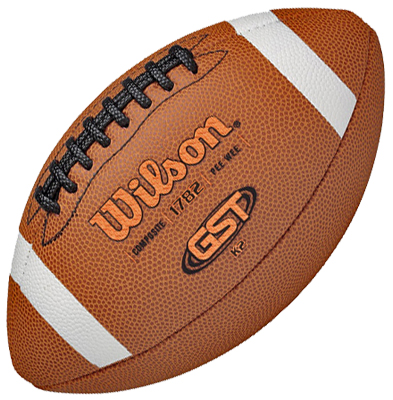 Wilson GST K2 Composite Leather Game Footballs - Football Equipment and ...