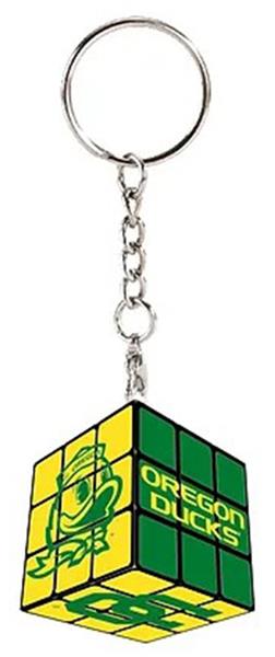 NCAA Oregon Ducks Small Keychain Swizzle Cube ORE1021 - Fan Gear