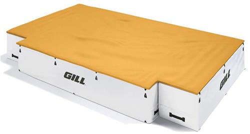 Gill Athletics S4 High Jump Landing System White Vinyl Base (16'6" x 10 ...
