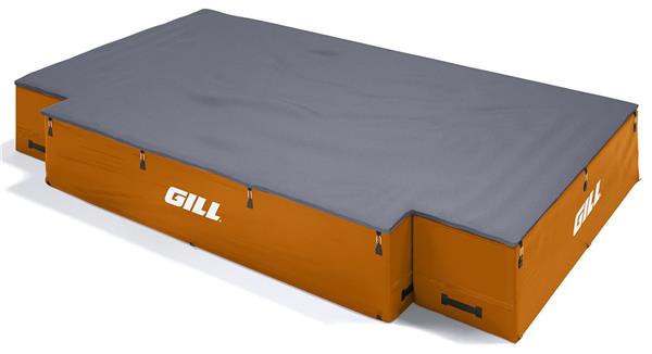 Gill Athletics G1 High Jump Landing System Orange Vinyl Base (18' x 10 ...