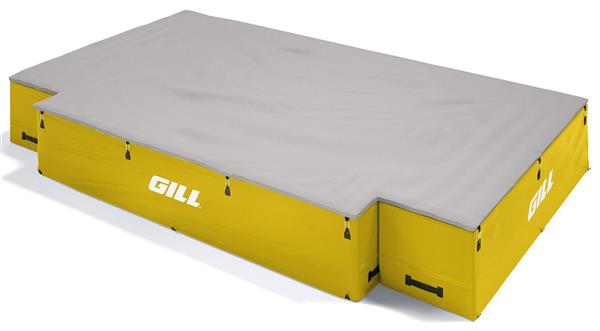Gill Athletics G4 High Jump Landing System Yellow Vinyl Base (20' x 13 ...
