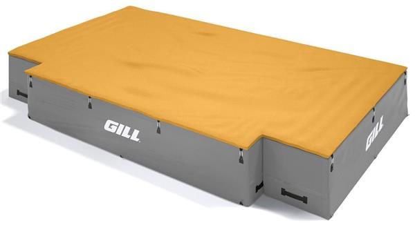 Gill Athletics G4 High Jump Landing System Gray Vinyl Base (20' x 13'2 ...