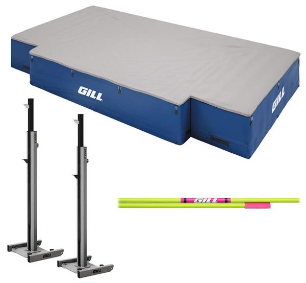 Gill G1 High Jump Value Pack Landing System Royal Vinyl Base (18' x 10 ...