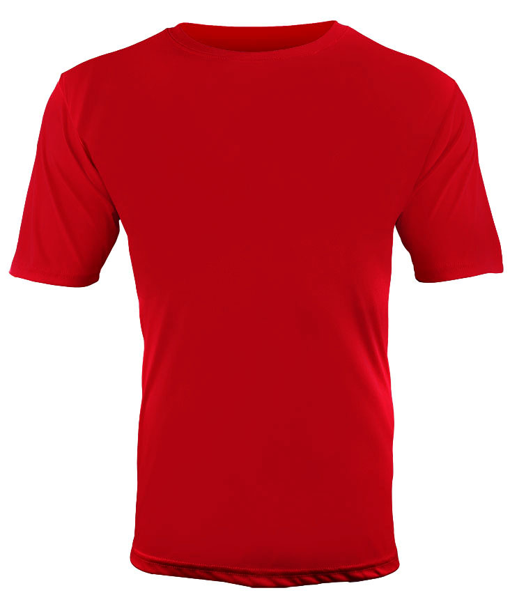E232567 Epic Cool Performance Dry-Fit Crew Red T-Shirt Jerseys