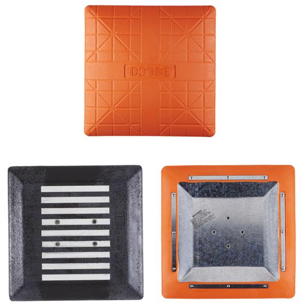 Adams MBase Orange Major League Magnetic 1st Base - Baseball Equipment ...