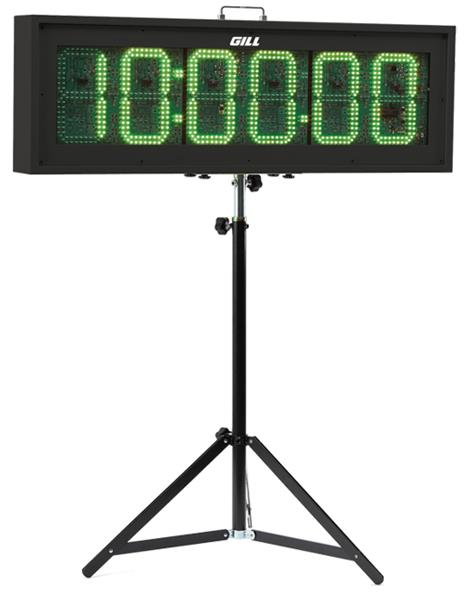 Gill Athletics 9'' Doble-Sided Digit Race Clock E39864 - Baseball ...