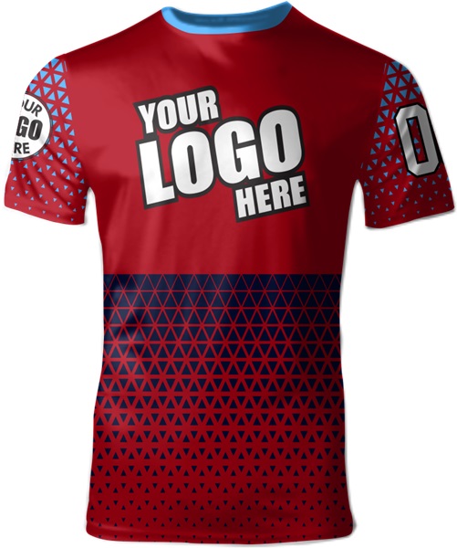 Custom All Sport Jersey - Sublimated "Triangles" Cool Performance ...