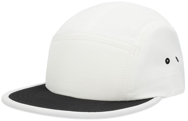 Pacific Headwear Packable Camper/Trucker Cap (White/Black) - Basketball ...