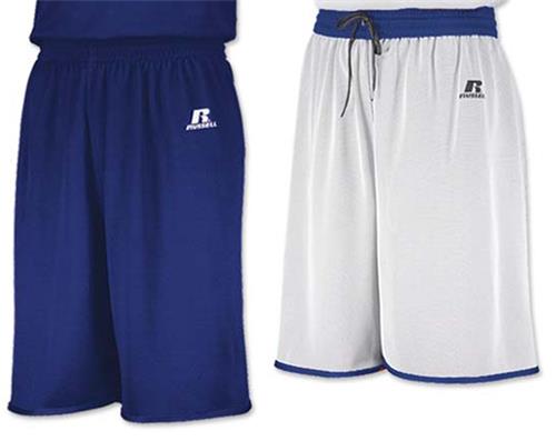 Reversible Basketball Shorts Adult 9" / Youth 6" (BK,Red,Royal,Navy ...