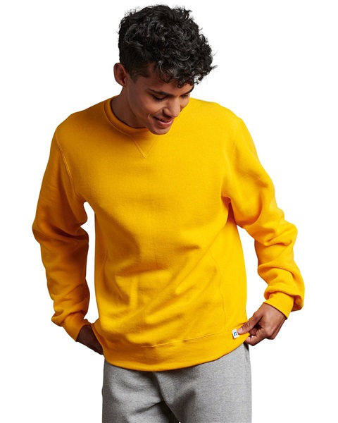Russell Adult Dri-Power Crewneck Sweatshirt (AS -Burnt Orange)