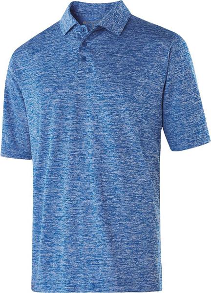 Adult Heather Polo Shirt (Forest,Graphite,Navy,Orange,Purple)