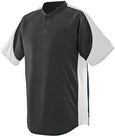 Augusta Adult 2-Button Baseball Blast Jersey 1530 - Closeout Sale