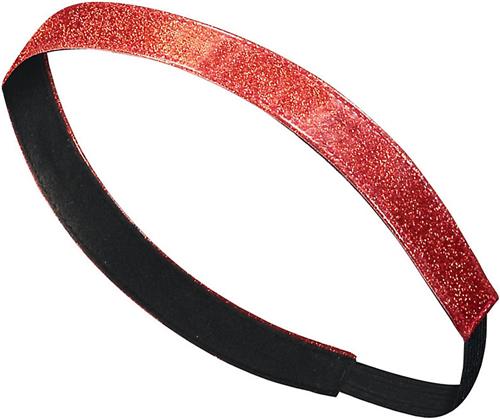 Sports/Cheer Glitter Headbands (Red, Black, Pink, Royal, Grey or Gold ...