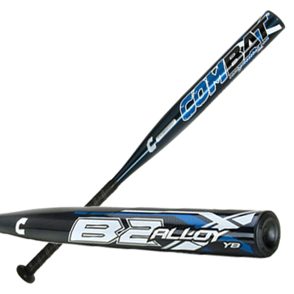 E23373 Combat B2 Alloy YB Youth Baseball Bats