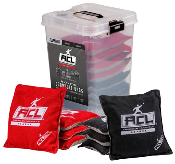 American Cornhole League Rec Stick-N-Slick Cornhole Bags 12-1100 ...