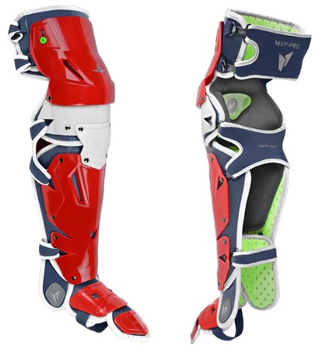 ALL-STAR MVP-PRO Adult Leg Guards LG-5 - Baseball Equipment & Gear