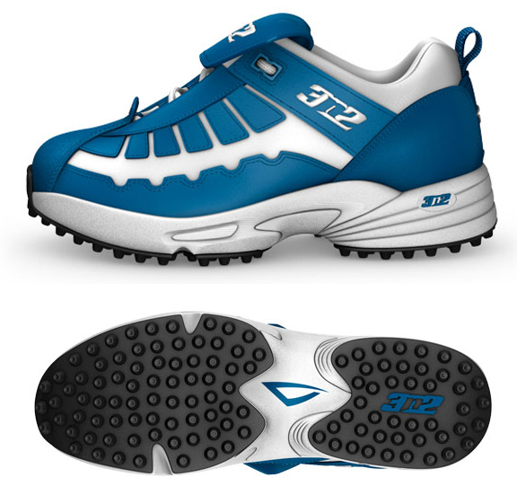 3n2 Pro Turf Trainer Lo Softball Shoes Royal - Baseball Equipment & Gear