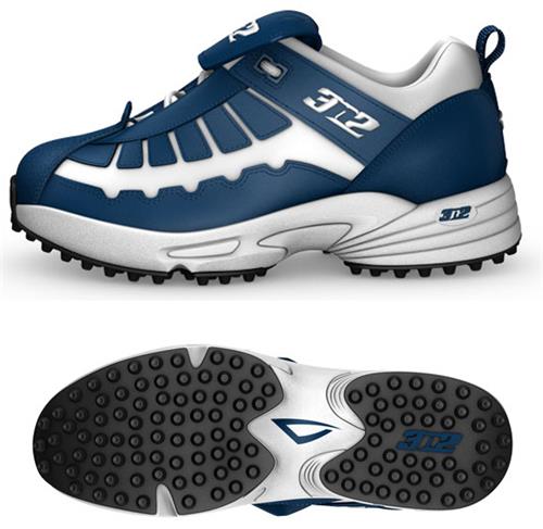 3n2 Pro Turf Trainer Lo Softball Shoes Navy - Baseball Equipment & Gear