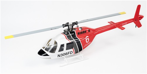 FlyWing BELL-206 V3 Scale Helicopter - RTF - Playground Equipment and Gear
