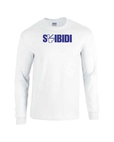 Epic Skibidi Toilet Ohio Sigma Rizz Meme Long Sleeve Cotton Graphic T ...