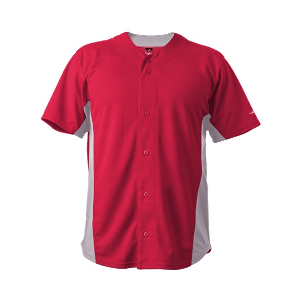 Alleson Crush Full Button Custom Baseball Jersey 566BFJ - Baseball ...