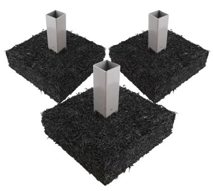 MarkSmart Preassembled Base Anchors (Each or Set/3) - Baseball ...