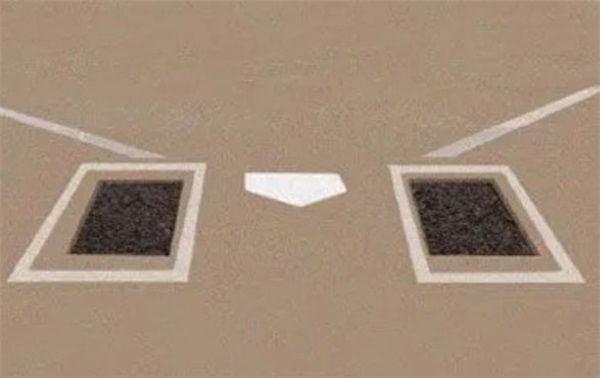 MarkSmart Recycled Rubber Batter's Box Foundation Mat Set - Baseball ...