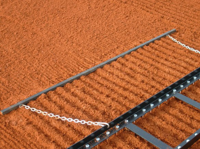 E235815 Baseball Deluxe Field Conditioner Drag Steel Bar Attachment