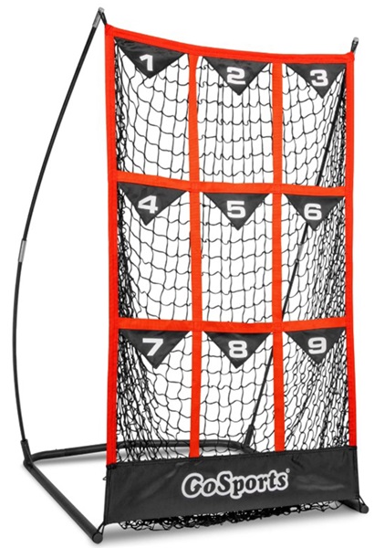 GoSports 9 Pocket Baseball/Softball Pitching Strike Zone Target Net 49 ...