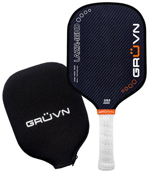 GRUVN LAZR-16HD Pickleball Paddle - Red Blend or Blue Blend ...