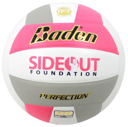 Baden Non-Stamped Perfection Dig Pink Leather Volleyball (VX5EC-NS-8102 ...