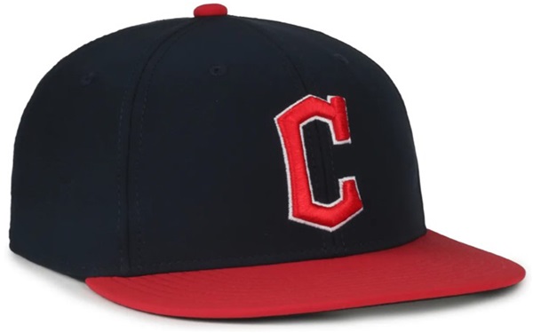 Outdoor Cap MLB-450 High Crown Flat Visor Home Cap Cleveland Guardians ...