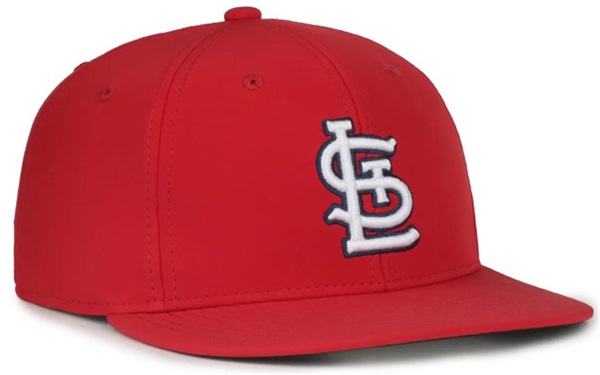 Outdoor Cap MLB-450 High Crown Flat Visor Home Cap St. Louis Cardinals ...