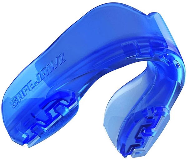 SafeJawz Extro Series Mouthguard Ice Adult Junior Soccer Equipment