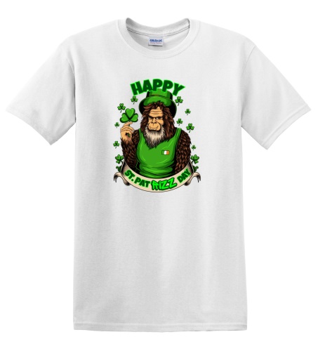 Epic Adult/Youth Happy Saint PatRIZZ Day Patrick Rizz Cotton Graphic T ...