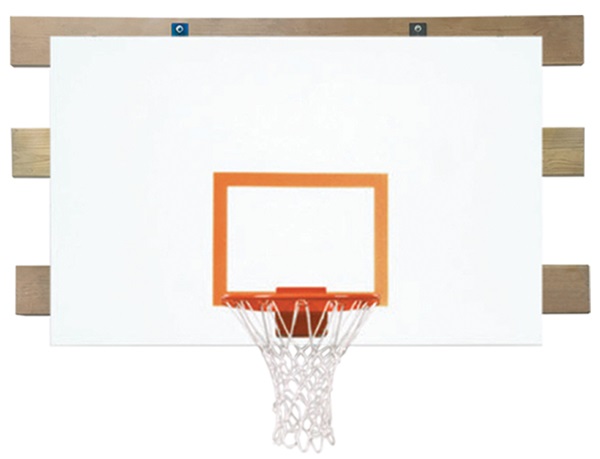 SuperMount01 Magnum Wall Mount with 42x72 steel backboard - Basketball ...