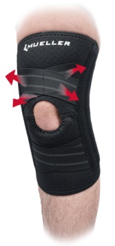 Mueller Self-Adjusting Knee Stabilizer With Crisscross Straps 56428 ...