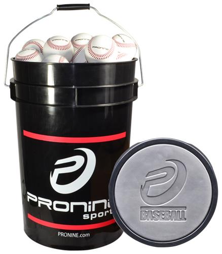 E237090 Pro Nine Baseball Bucket + (30) OLAX baseballs