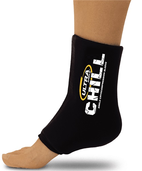 Ultra Chill Cryocompression Ankle Sleeve - Baseball Equipment & Gear