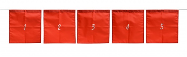 Tandem Sport Volleyball Serving Training Flags - Volleyball Equipment ...