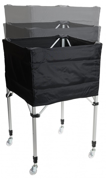 Tandem Volleybal Cart with Adjustable Heights - Volleyball Equipment ...