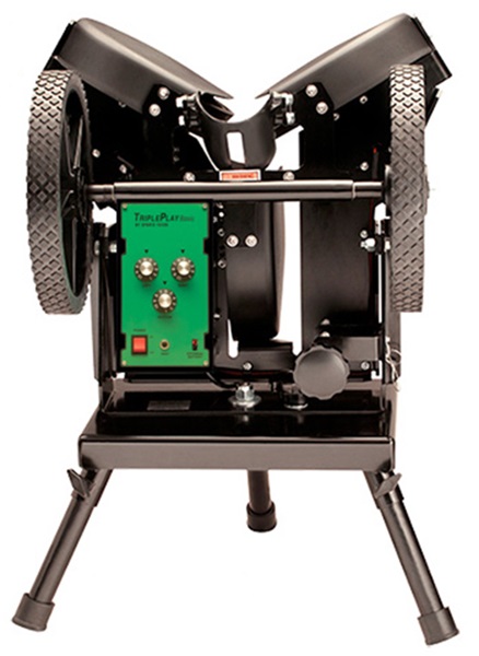 TriplePlay Basic Softball Pitching Machine - Baseball Equipment & Gear