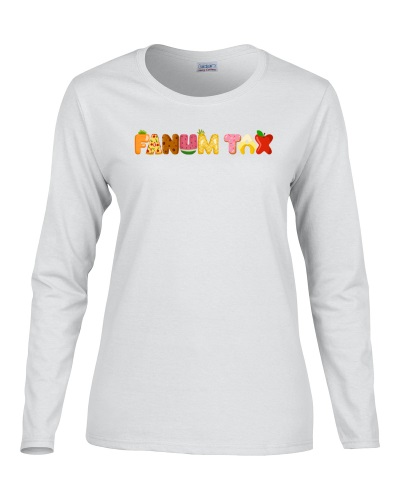 Epic Ladies Fanum Tax internet text app slang Long Sleeve Graphic T ...