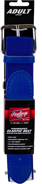 Rawlings Elastic Game Day Belt Baseball/Softball Adult/Youth Multiple ...