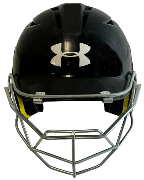 Under Armour Converge Adult Youth Baseball Helmet With Cage Attached ...