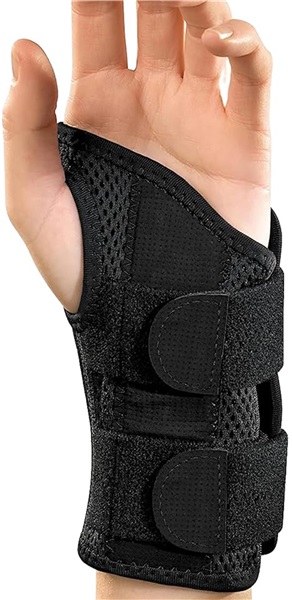 Mueller Unisex Left Hand Green Fitted Wrist Brace, 6277 - Soccer ...