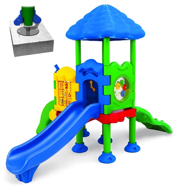 UltraPlay Discovery Ridge With Roof Children Playground - Playground ...