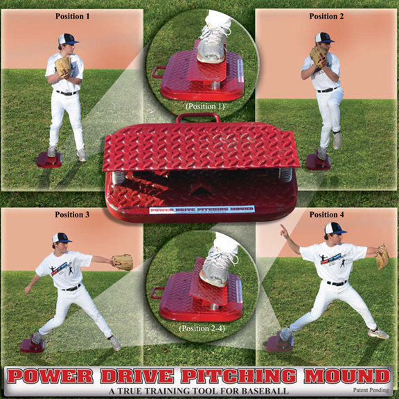 Baseball Pro Power Drive Pitching Mound - Baseball Equipment & Gear