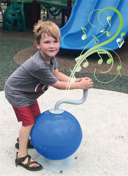 UltraPlay Crank It Up Music Ball Children Activities Playground ...