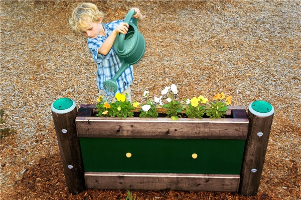 UltraPlay Green Thumb Planter Box Kids Play Structures - Playground ...
